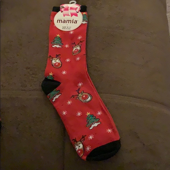 Accessories | Rudolph Christmas Socks | Poshmark